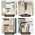 Giaone Adjustable Pull Out Closet Storage Solution for Neat and Tidy ...