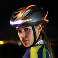 Bike Helmet, USB Chargeable, Night Safety, LED Light, Wireless Control ...
