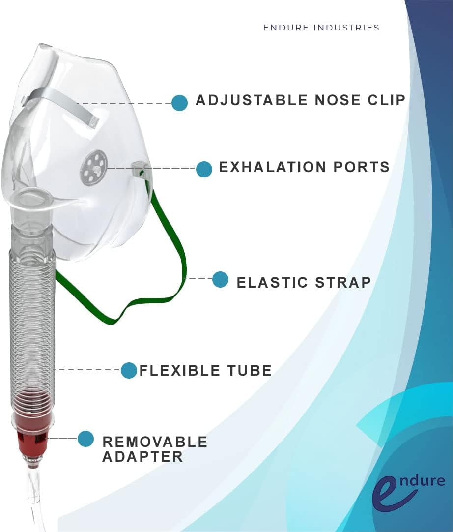 Endure Adjustable Adult Elongated Oxygen Venturi Philippines | Ubuy
