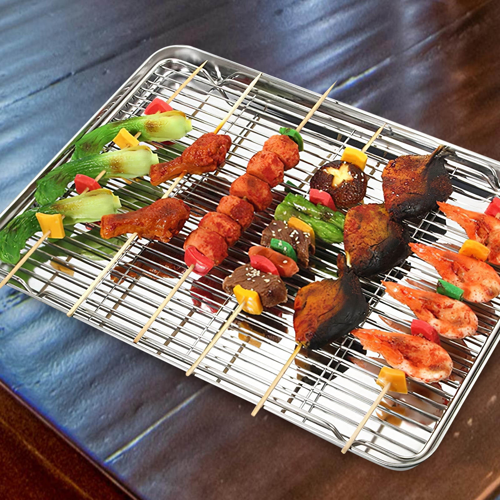 Click here for Reoflyup 2pcs Assorted Color Baking Cooling Rack W... prices