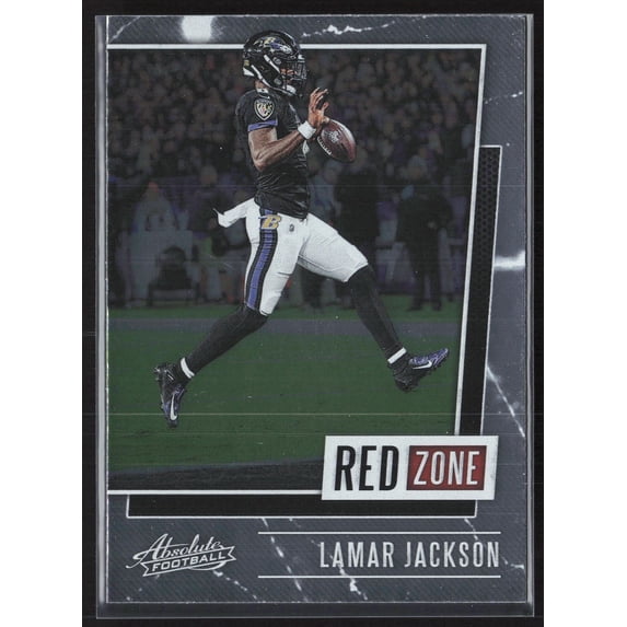 2020 Panini Absolute Lamar Jackson #RZ-LJ Red Zone - Walmart.com