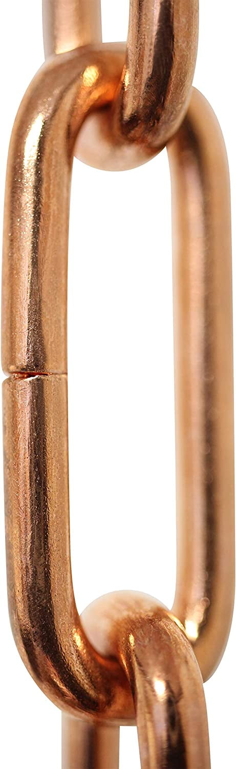 RCH Hardware CH-S59-395-CO-3 Steel Chandelier Chain, Copper (3 Feet ...