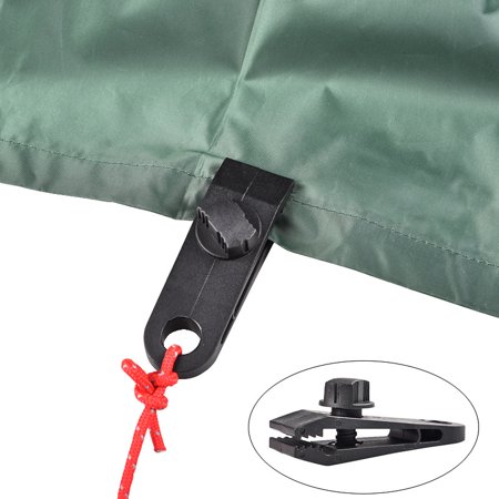 10 pcs Outdoor Tents Plastic Retaining Clips Premium Lock Grip Canopy ...