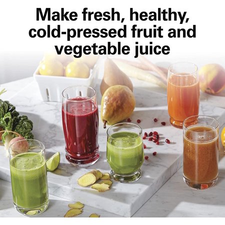 Hamilton-Beach (67951) Masticating Juicer Slow Action, Electric, for ...