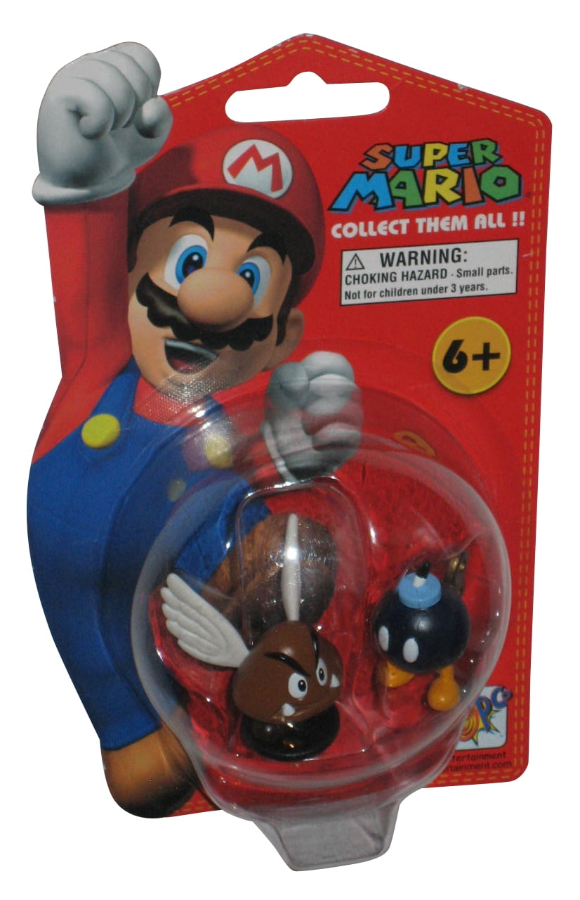 Nintendo Super Mario Bros. Paragoomba & Ba-Bomb Popco Mini Figure Set ...