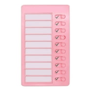 Home Portable Memo Plastic Board, Daily Affairs Checklist, Reusable RV Checklist Memo Checklist ...