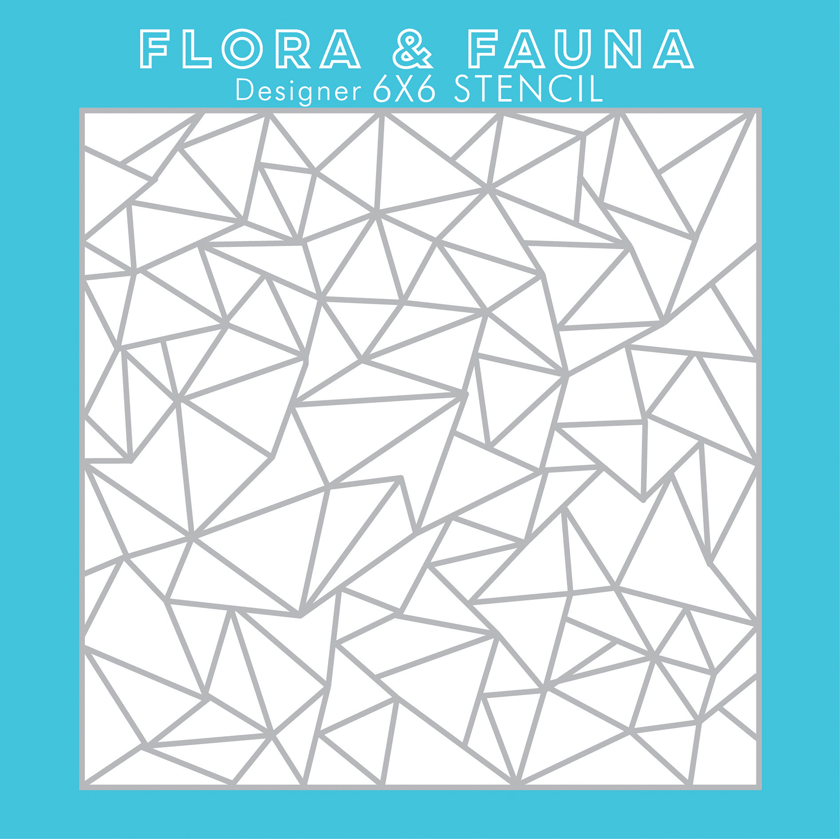 Flora & Fauna 6"X6" Stencil-Artic | Walmart Canada