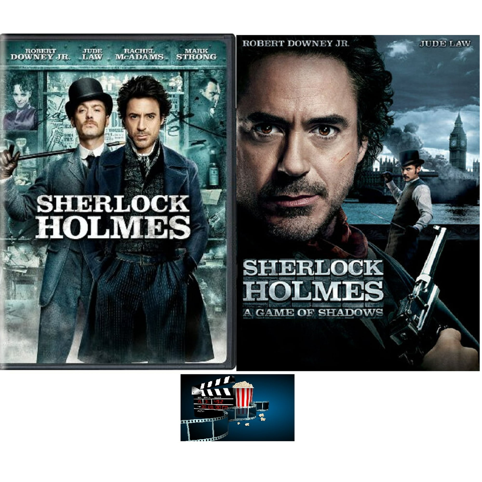 Sherlock Holmes A Game Of Shadows Dvd Cover