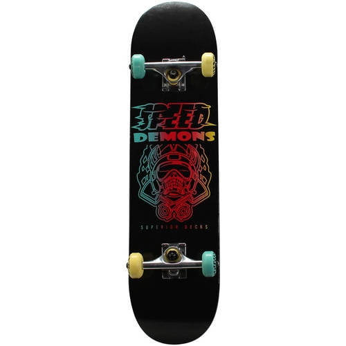 Speed Demon 29 Series Complete Skateboard, 31" x 7.75" - Walmart.com