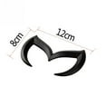 Xotic Tech Evil M Emblem Logo Badge Decal for Mazda3 6 Mazdaspeed CX 3 ...