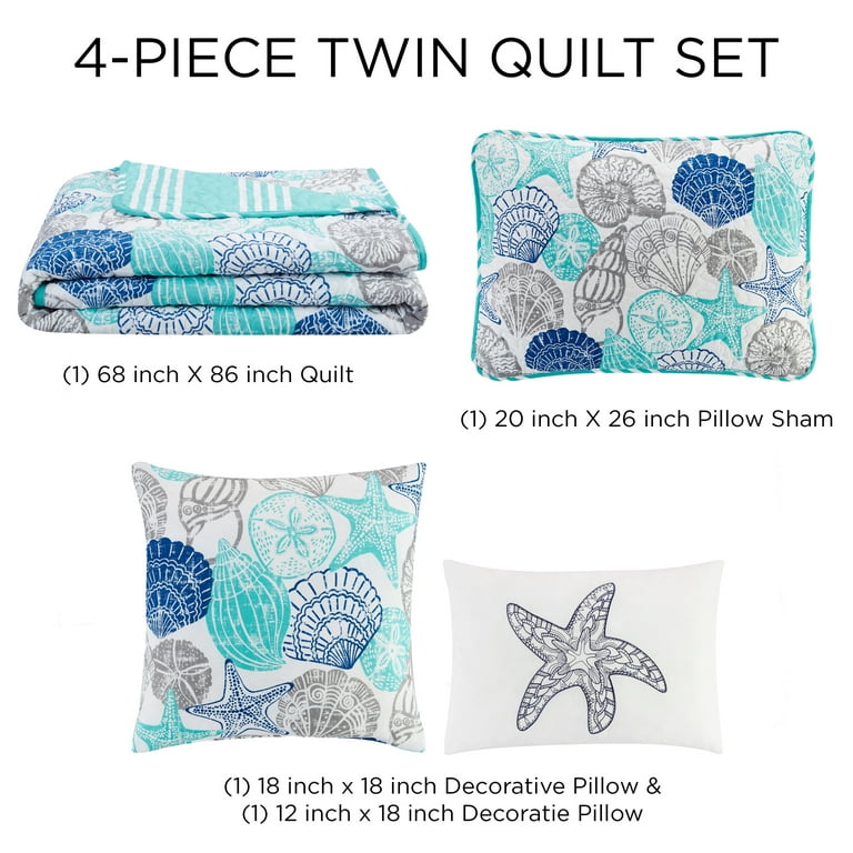 Seashell Reversible Quilt