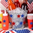 500 Pcs Patriotic Stickers, 1 Inch Red White Blue Star American Flag ...