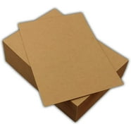 0.25" Thick Blank MDF Chipboard Sheets for Painting, Arts and Crafts (8 ...