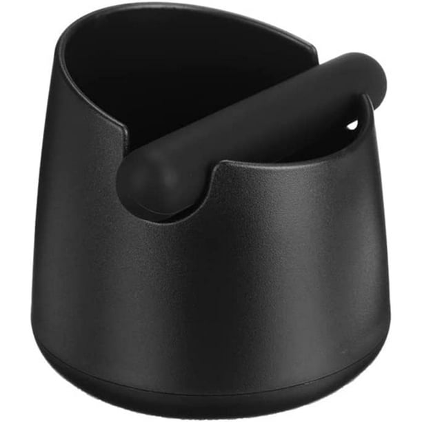 nipocaio Coffee Tray with a Small Bristle Brush Black Espresso Knock ...