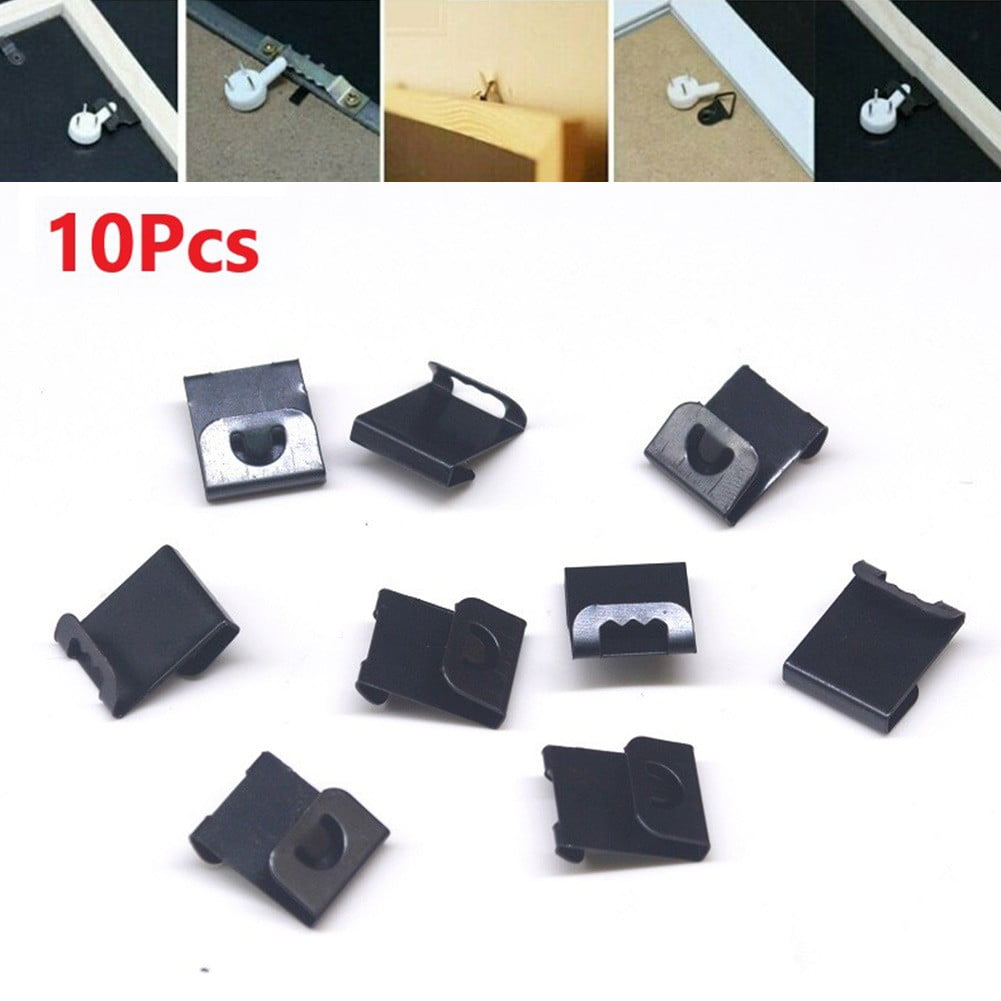 Gerich 10 Pcs Picture Frame Seamless Nail Wall Hooks Plastic Invisibl ...