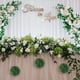 BESTYASH Esferas De Vegetación Artificial Verde Para En Bodas Y ...