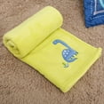 8 PC Dinosaur Crib Bedding Set for Baby Boys, Blue Nursery Set with ...