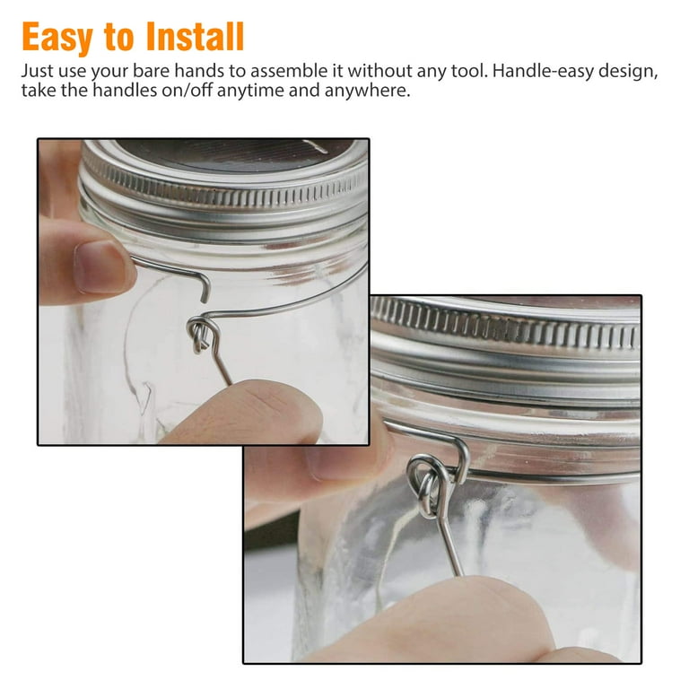 Ball Mason Jar With Handle
