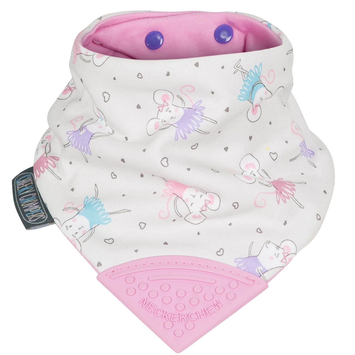 Neckerchew - Ballerina Mice - Developmental Toy by Cheeky Chompers ...