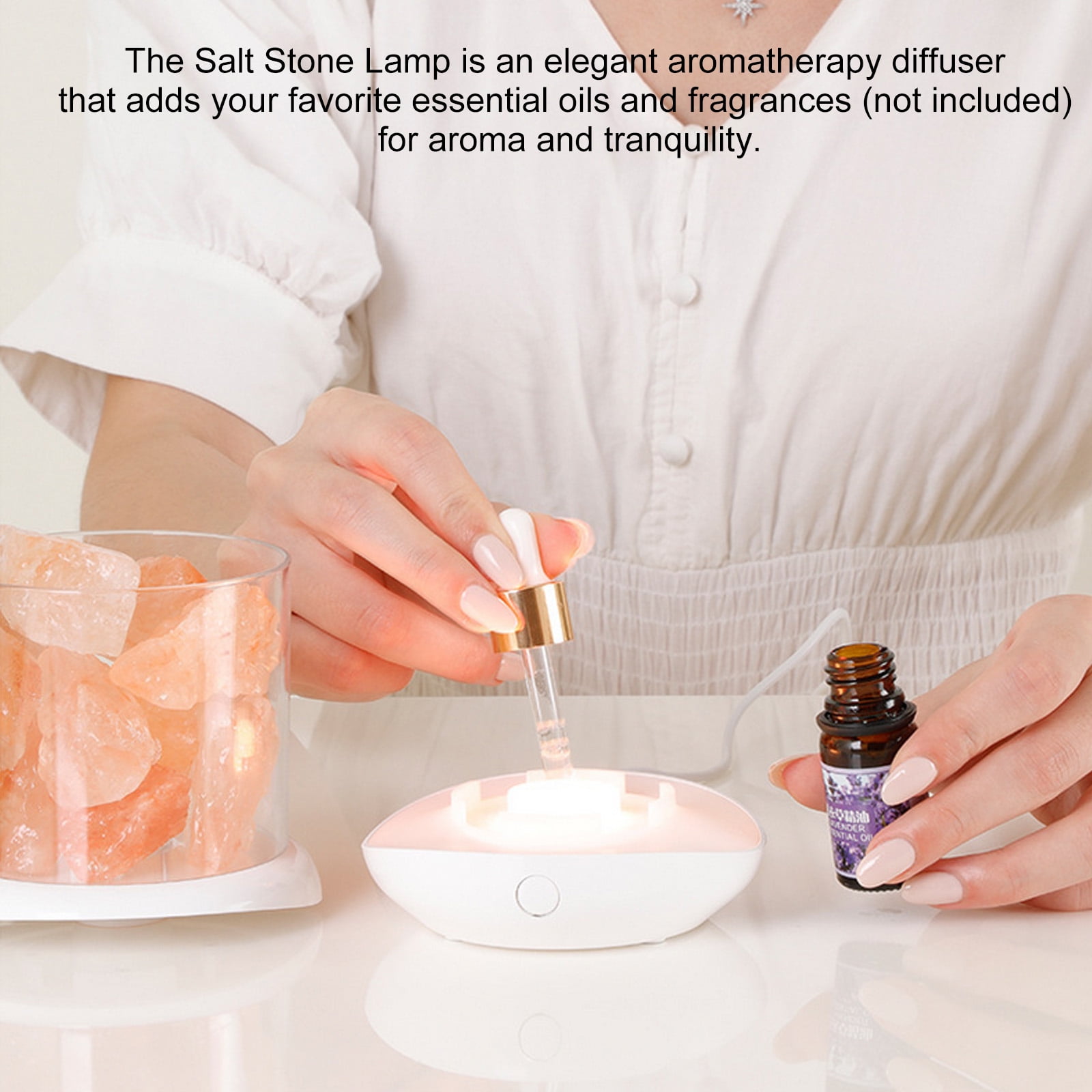 Click here for Unbranded Small Night Light salt Stone Diffuser Po... prices