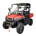 Massimo T-Boss 410 EFI 4 Stroke: Red 4WD UTV with Side ATV Four Wheeler ...