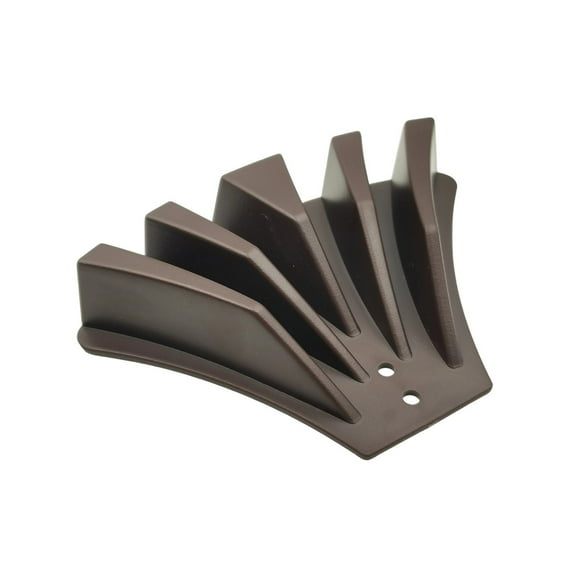"NuCast Solid Precast Concrete Splash Block 3""x11""x30"" - Rain and ...