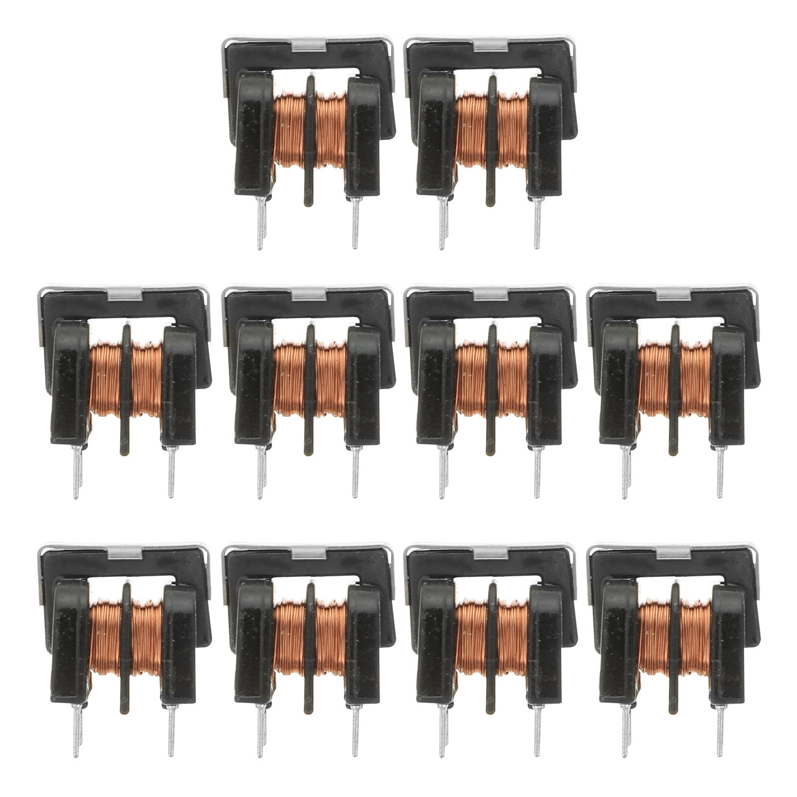 10pcs Common Mode Inductor Filter Durable Inductor Filter UU9.8 Pitch ...