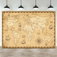 Vintage World Map Backdrop Globe Travel Backdrop Earth Map Adventure ...