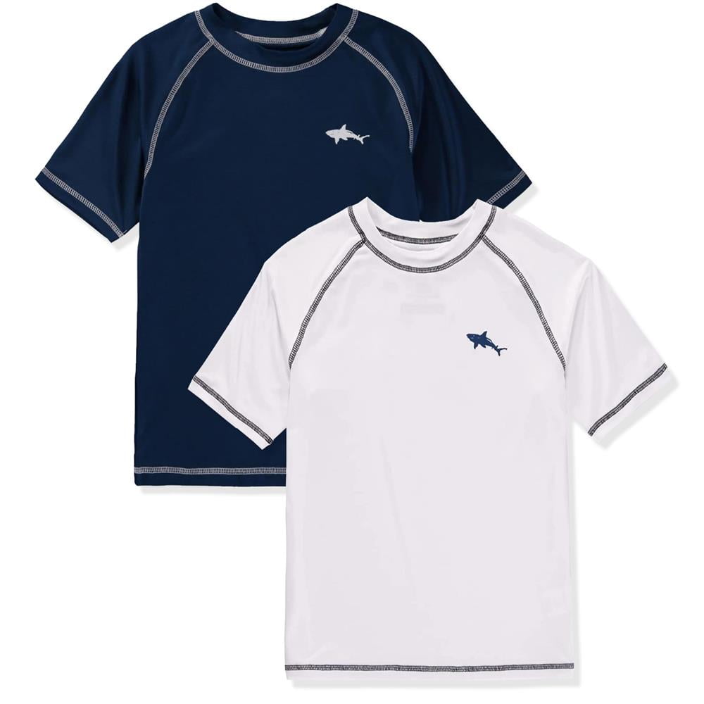 Big Chill Boys 4-7 Shark Rash Guard Short Sleeve, 2-Pack - Walmart.com