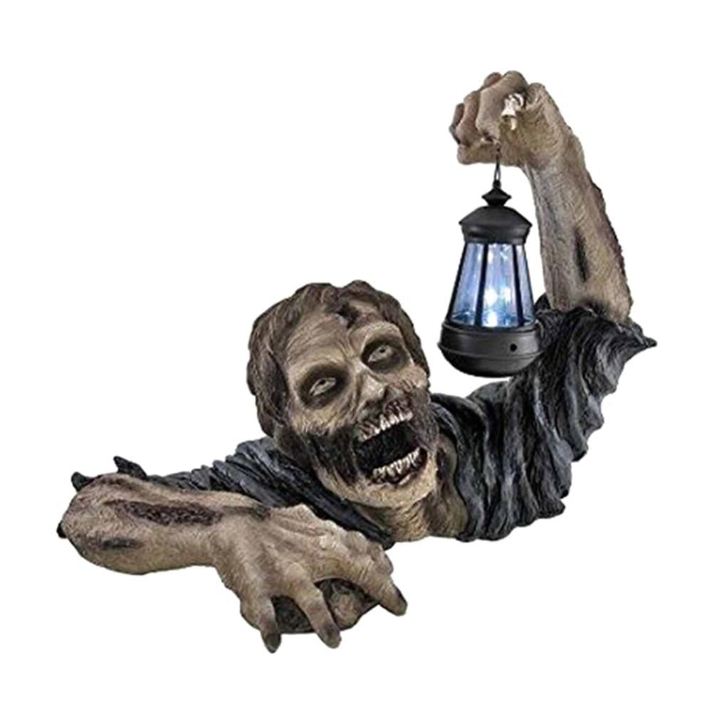 Click here for Choosebetter Zombie Holding Lantern Solar Powered... prices