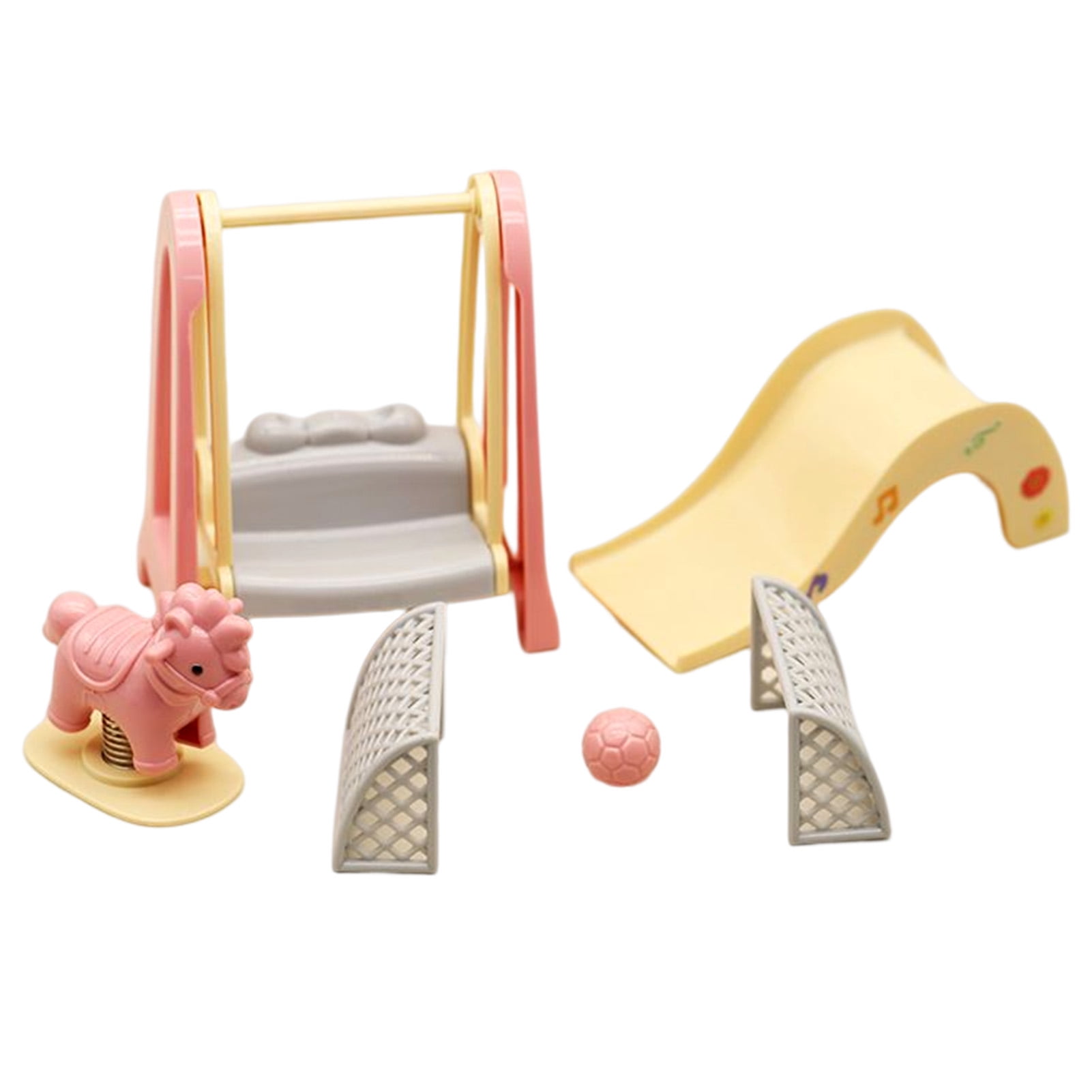 Skindy Anti-Break 3D Swing Slide Rocking Horse Model - Dollhouse Swing ...