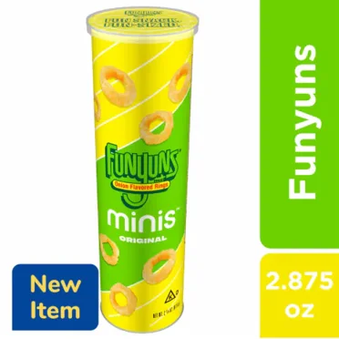 Funyuns Spicy Queso, Crunchy Flavor Cheese, Shelf-Stable Onion Rings ...
