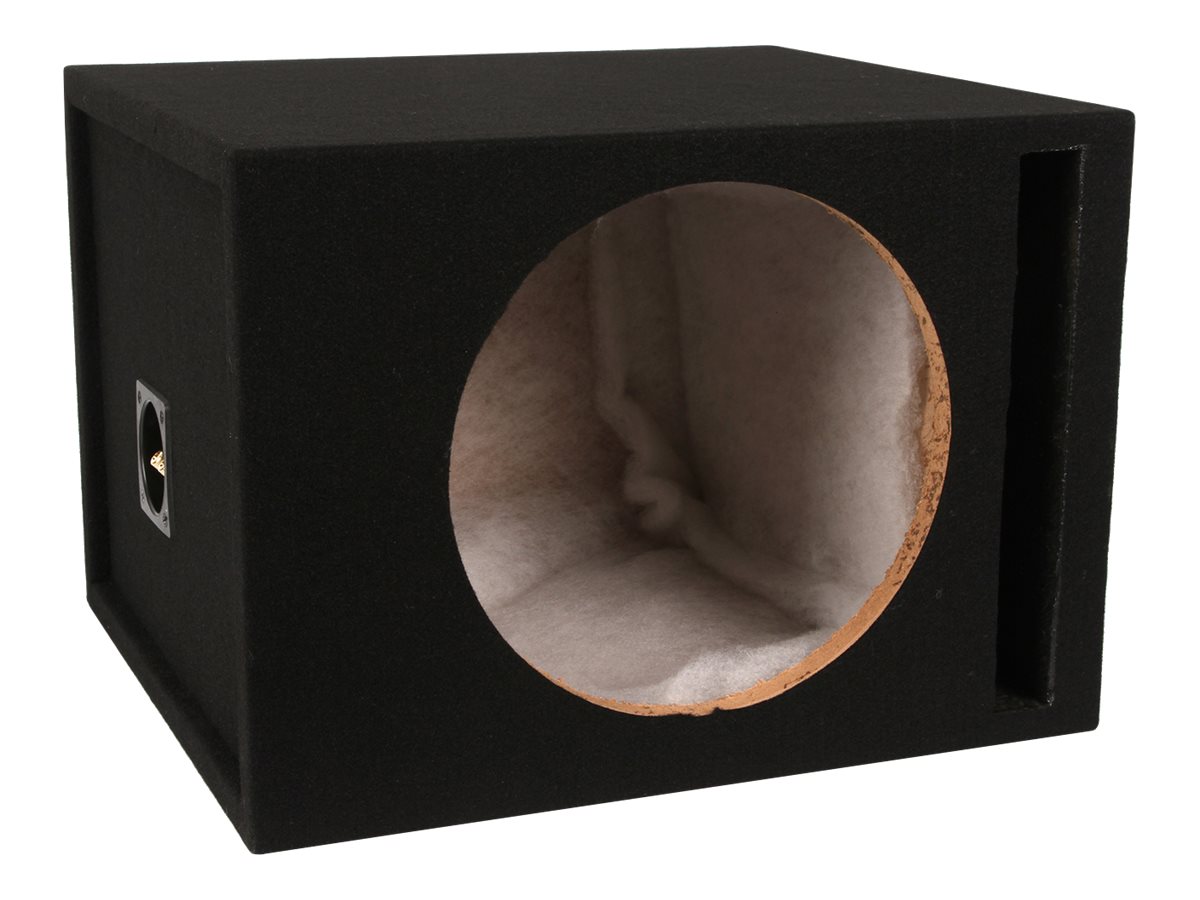 Belva 1SV12G Vented - Enclosure - for subwoofer - MDF - gray - in-car ...