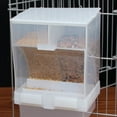 Automatic Bird Feeder With Adjustable Anti-Spill Baffle High ...