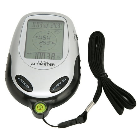 DEWIN Multifunctional Electronic Dial Digital LCD Altimeter Compass ...