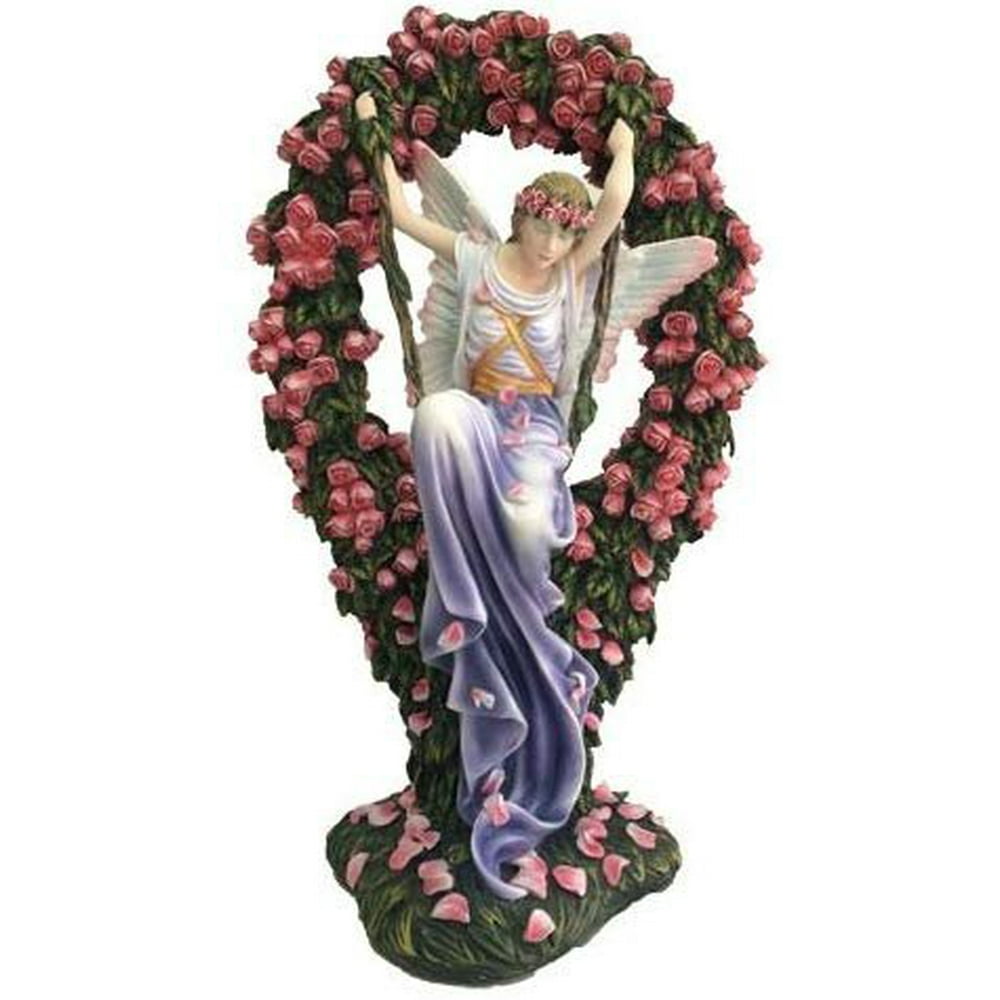 Large Sheila Wolk The Gatekeeper Guardian Angel Of Heaven Figurine ...