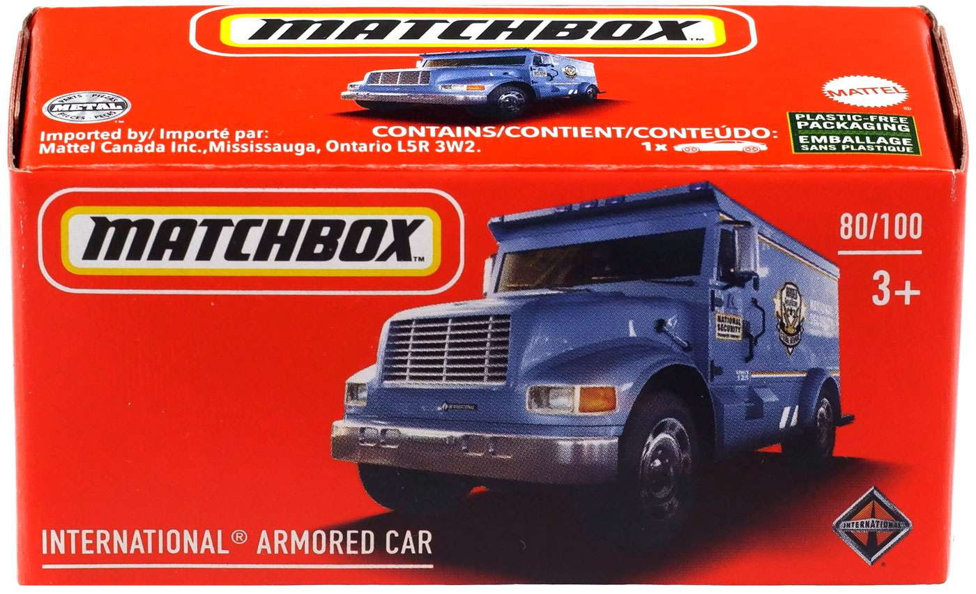 Matchbox Drive Your Adventure International Armored Car Diecast Car ...