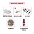 White Teeth Gemstone Set Elegant Jewelry Detachable Easy To Install ... White Teeth Gemstone Set Elegant Jewelry Detachable Easy To Install ...