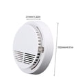 General Purpose Smoke Detector Alarm, Photoelectric Sensor Smoke Alarm ...