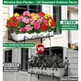 Artificial Geraniums Flowers 8 Count Colors Outdoor Indoor Decoration ...