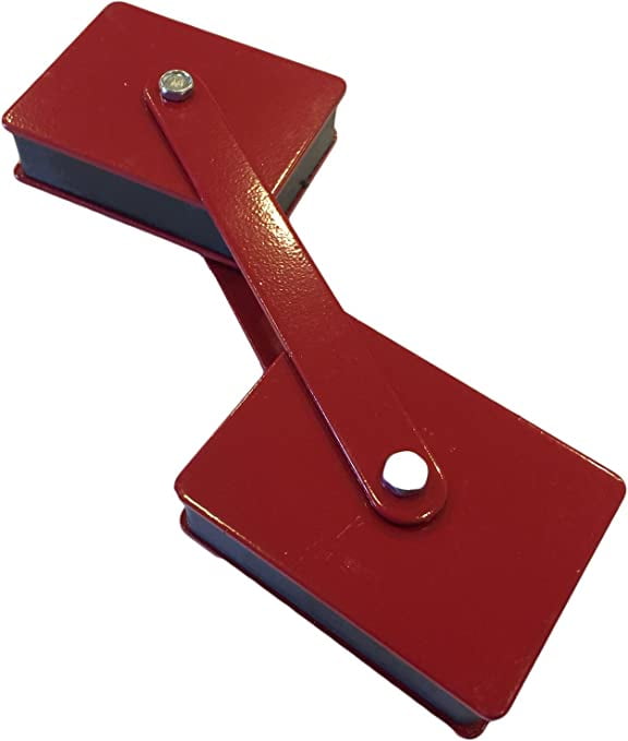 Double Swivel Adjustable Welding Magnet Angle Metal Holder (100 Pound ...