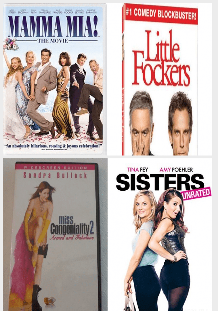 Comedy 4 Pack DVD Bundle: Mamma Mia! The Movie, Little Fockers, MISS ...