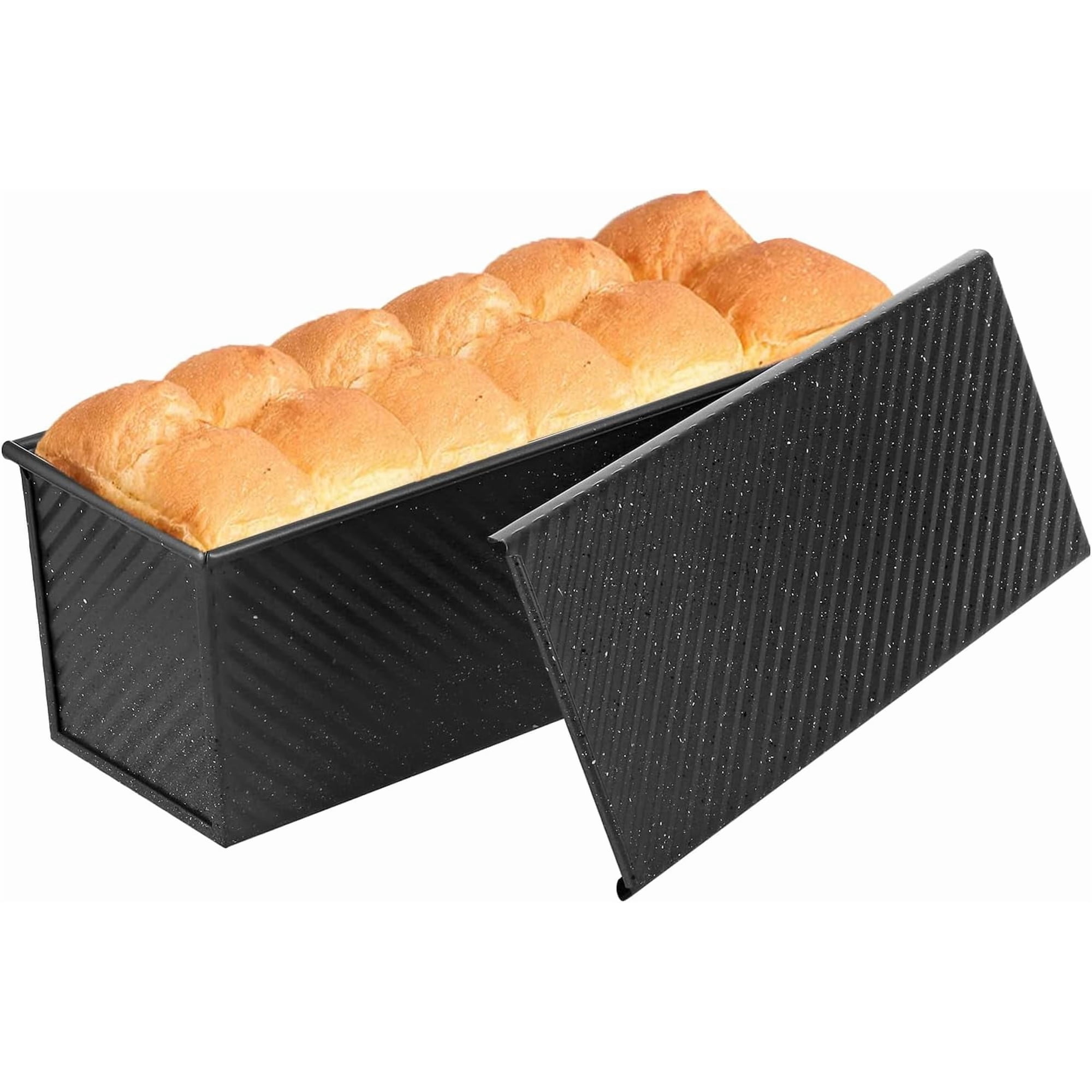 Click here for Foryou88 Pullman Loaf Pan With Lid 13x4 2.2lb Carb... prices