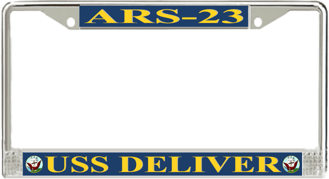 USS Deliver ARS-23 License Plate Frame - Walmart.com