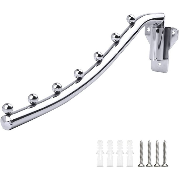 Hongchun Folding Wall Hanger, Space Saving Foldable Wall Rack with ...