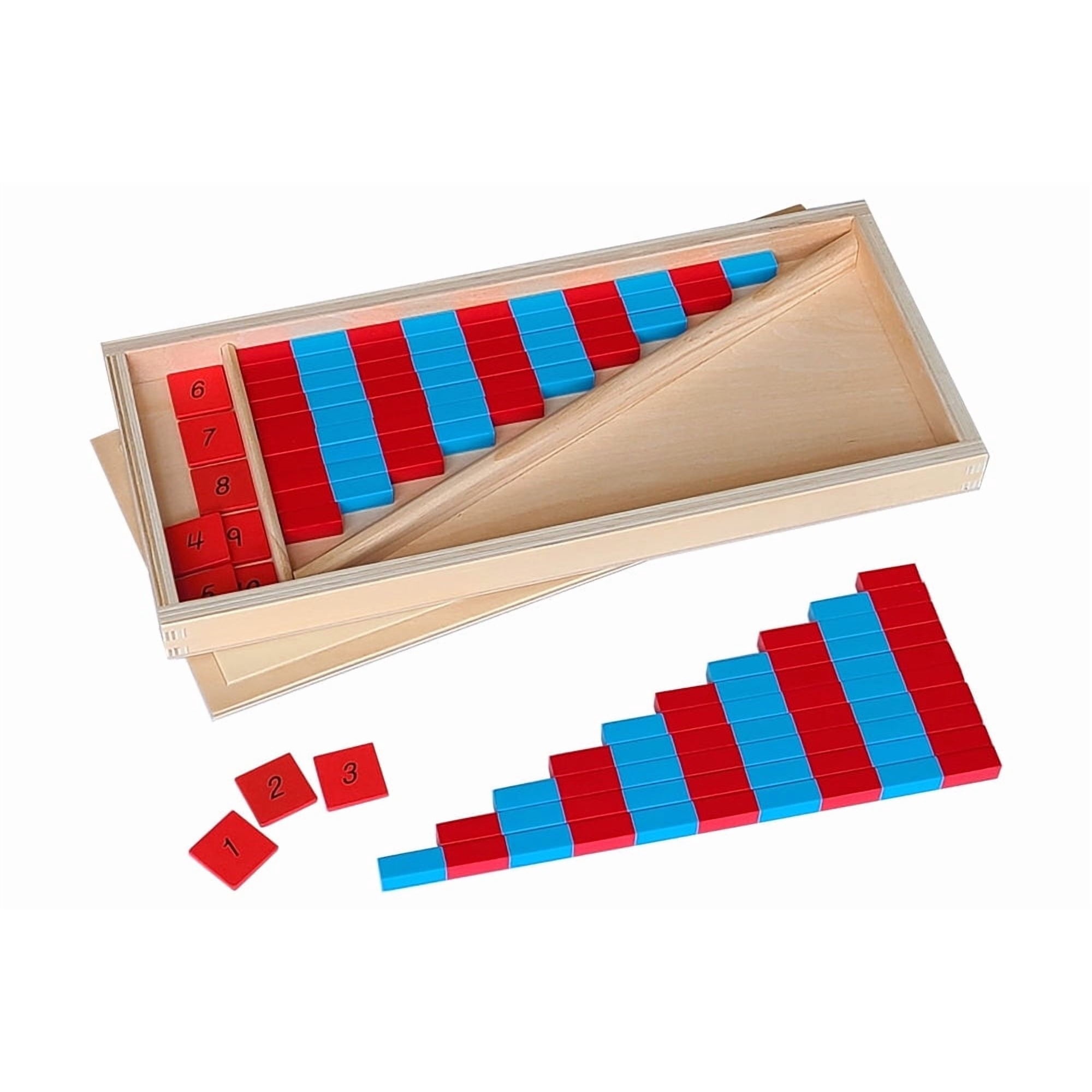 Click here for Ifit Montessori Small Numerical Rods With Number T... prices