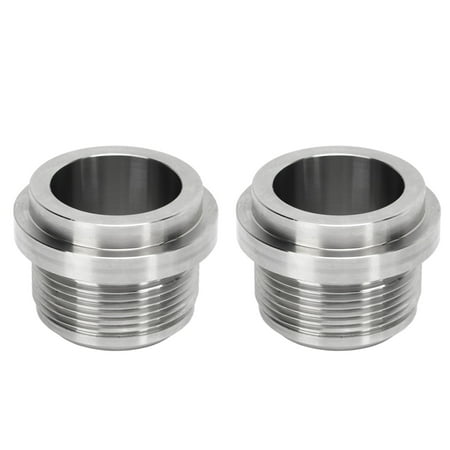 Weldable Fuel Tank Adapter,1 Pair AN20 Stainless Stainless Steel Welded ...
