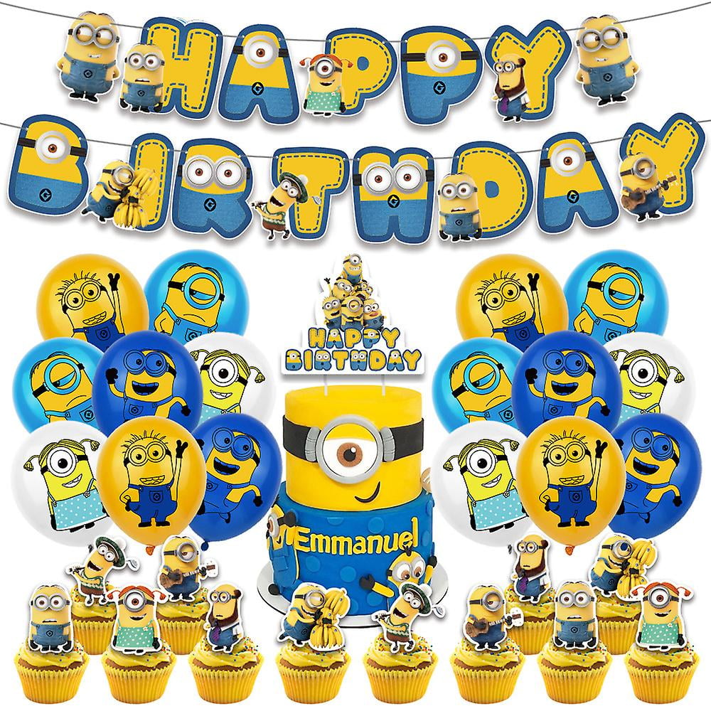 Click here for Junzhexiangsheng Cartoon Minions Birthday Party Su... prices