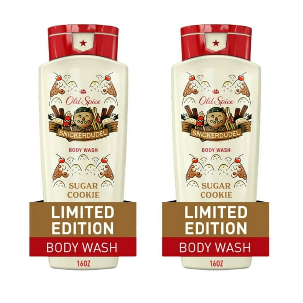 Old Spice Body Wash, Holiday Edition, Snickerdudel Sugar Cookie, 16 fl ...