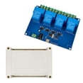 12V 30mAh 4 Channel Relays Switches Module For Automation Systems And ...